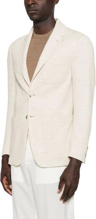 Canali Homme, Vestes, Beige, Taille: L Jacket