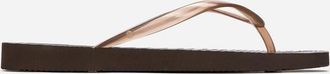 Arket Sleepers Tapered Flip Flops -Braun