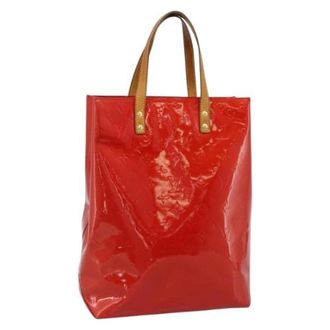 Louis Vuitton Sac &agrave; main vintage en cuir verni Pre-owned - Femme - Pre-owned - Rouge - Taille: ONE Size