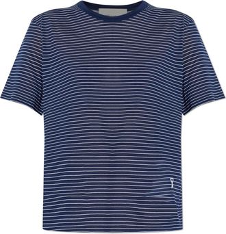 Ami Femme, Tops, Bleu, Taille: 36 FR T-shirt De Coeur