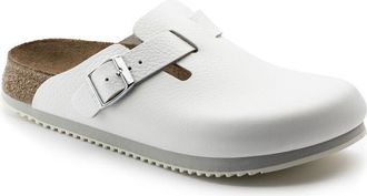 Birkenstock Boston Super Grip Clog Unisex wei&szlig; normal 44