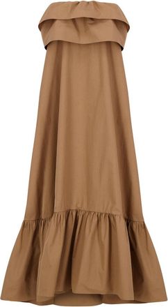 Saint Laurent Damen R&uuml;schenkleid tr&auml;gerlos