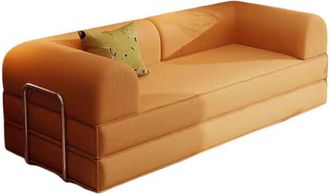 Generic Modulares Sofa aus hochdichtem Schaumstoff, 3-in-1 umwandelbares zusammenklappbares Einzelschlafsofa, Couch ohne Knochen,for Wohnzimmer und Schlafzimm