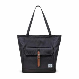 Herschel Gestreifte Retreat Tote Tasche - - Bags - unisex - Schwarzk - ONE SIZE