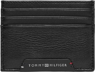 Tommy Hilfiger Kreditkartenetui Th Corp AM0AM14793 Schwarz