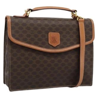 Celine Sac bandouli&egrave;re Macadam Pre-owned - Femme - Pre-owned - Brun - Taille: ONE Size