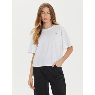 Twin-Set T-Shirt 242TP2521 Wei&szlig; Loose Fit