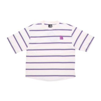 The North Face Gestreiftes Easy Tee T-Shirt - - Sport - Damen - Wei&szlig; - S