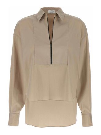 Brunello Cucinelli Chemise - Beige