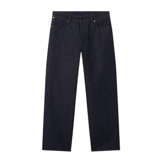 Stone Island Homme, Jeans, Bleu, Taille: W30 Denim Raw Jeans droits