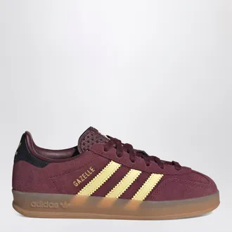 adidas Originals Sneakers Gazelle Indoor Maroon/Almost Yellow/Gold Metallic