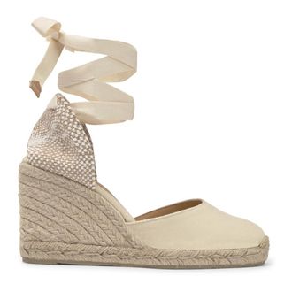 Castaner Carina/8/001 9 cm Wedges - - Shoes - Damen - Beige - 36 EU
