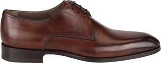 Magnanni Business Schuhe in Derby-Form aus Glattleder in