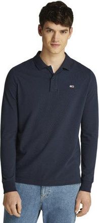 Tommy Jeans TJM Placket Polo M - Langarmshirt - Herren
