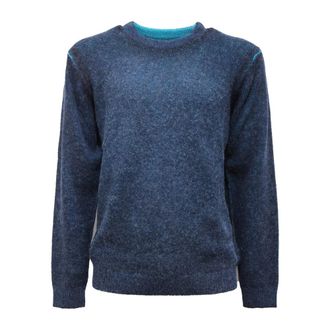 Sun 68 K42157 Rundhals-Strickpullover - - Knitwear - Herren - Blau - XL