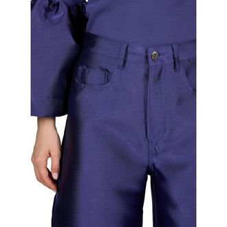 Marques Almeida Pantalon satin&eacute;