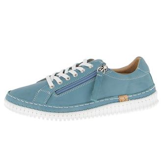 Andrea Conti Femme Damen Low Top Sneaker Basket, Denim, 42 EU
