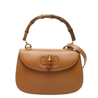 Gucci Sac bandouli&egrave;re vintage Pre-owned - Femme - Pre-owned - Brun - Taille: ONE Size