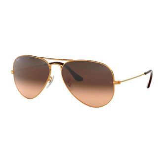 Ray-Ban Homme, Accessoires, Brun, Taille: 58 MM Lunettes de soleil Aviator Classic