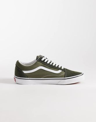Vans Old Skool - Sneaker in Dunkelgr&uuml;n