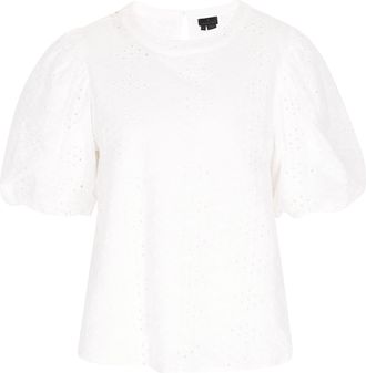 Dreimaster Dreimaster Bluse Frauen Wei&szlig;