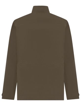 Herno Mens Jacket Military Green Polyamide