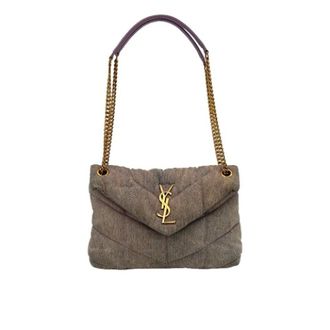 Saint Laurent Sac bandouli&egrave;re en cuir pr&eacute;-poss&eacute;d&eacute; - Femme - Pre-owned - Brun - Taille: ONE Size