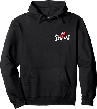 THE ROLLING STONES Offizielles The Rolling Stones Brush Art Logo für Band Merch Pullover Hoodie