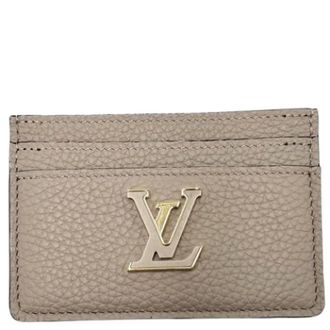 Louis Vuitton Pre-owned Leder Portemonnaies - - Pre-owned - Damen - Beige - ONE SIZE