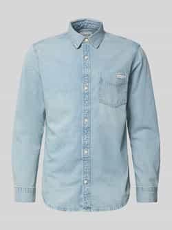 Calvin Klein Jeans Regular Fit Jeanshemd aus reine Baumwolle