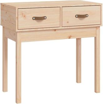 vidaXL Konsolentisch 76,5x40x75 cm Massivholz Kiefer Vidaxl