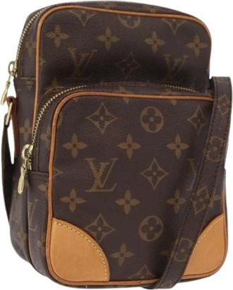 Louis Vuitton Sac bandouli&egrave;re en toile Monogram Pre-owned - Femme - Pre-owned - Brun - Taille: ONE Size