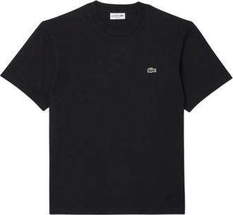 Lacoste Homme, Tops, Noir, Taille: M Cotton T-shirt