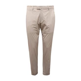 BRIGLIA 1949 Slim Tech Hose Made in Italy - - Trousers - Herren - Beige - S