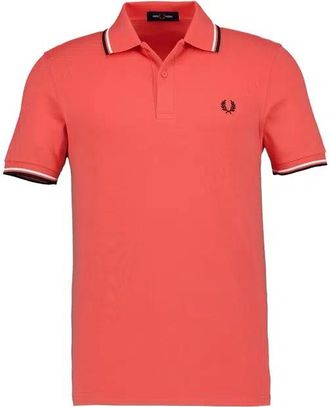 Fred Perry Herren Polo-Shirt orange