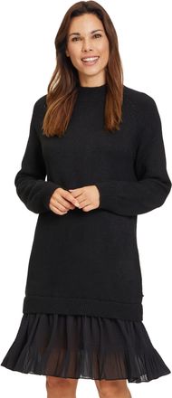 Vera Mont Damen 6396/4059 Kleid, Schwarz, 34