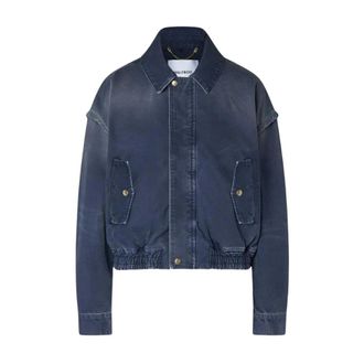 Halfboy Halfboy, Femme, Vestes, Bleu, Taille: 40 FR Jet Set Bomber