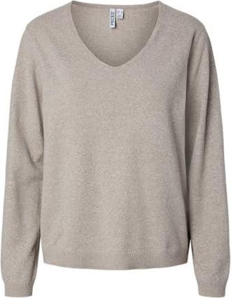Pieces Pcbree Ls V-Neck Knit Noos BC, Vaisselle, XS