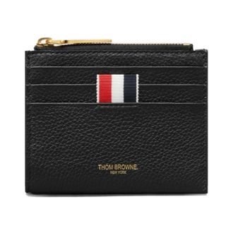 Thom Browne Zip Cards Holder - - Accessories - Herren - Schwarzk - ONE SIZE