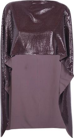 Alberta Ferretti Damen, Jacken, Braun, ONE SIZEGr&ouml;&szlig;e