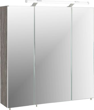 Schildmeyer Spiegelschrank 133076 Trient, 70.0 x 16.0 x 75.0 cm, esche grau Dekor