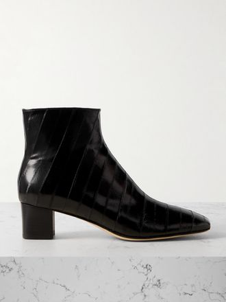 Legres Bottines En Cuir 83 - Noir