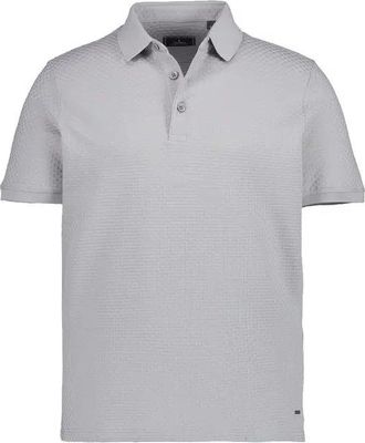 Ragman Herren Polo-Shirt grau Baumwoll-Jersey