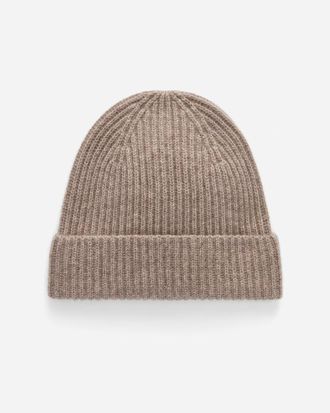 Arket Beanie Aus Kaschmir Und Wolle -Beige