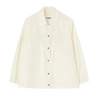 Jil Sander Leichte Jacke - - Jackets - Damen - Beige - 2XS