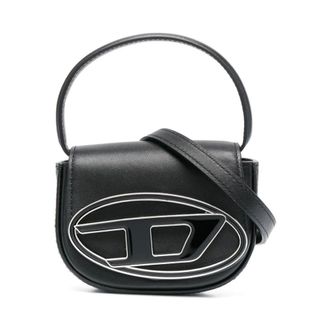 Diesel Femme, Sacs, Noir, Taille: ONE Size 1DR XS Leather Mini Bag