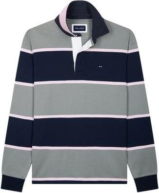 Eden Park Polo slim &agrave; rayures en coton