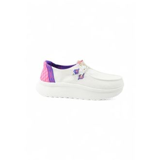 Hey Dude Wendy Peak Chambray Woven - - Shoes - Damen - Wei&szlig; - 39 EU