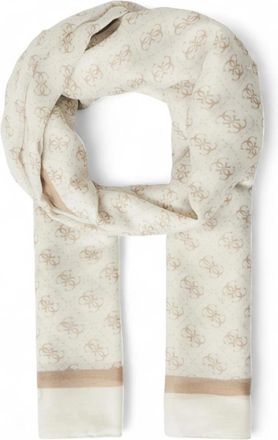 Guess Femme, Accessoires, Blanc, Taille: ONE Size Katya Scarf
