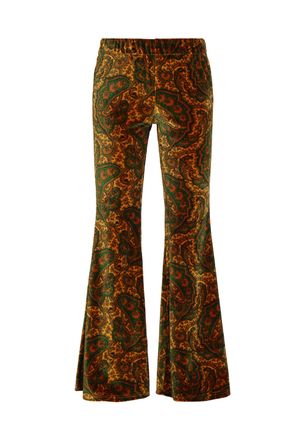 Usha Hose Frauen gelb mehrfarbig